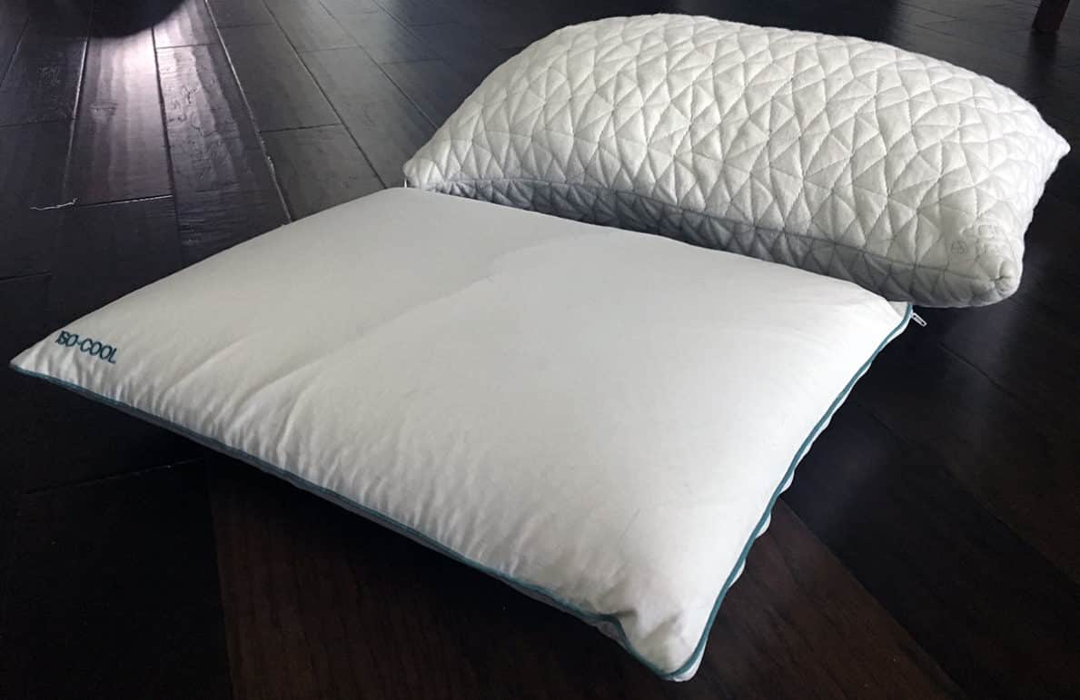 Iso-Cool Traditional vs Coop Sleep Goods Pillow - Mattress Clarity