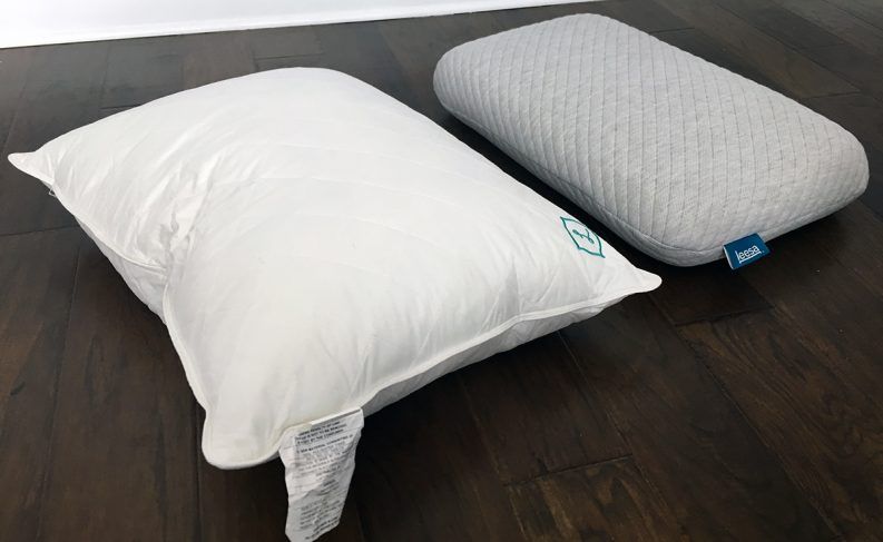 L Pillow vs Leesa Pillow Comparison 2025 - Mattress Clarity