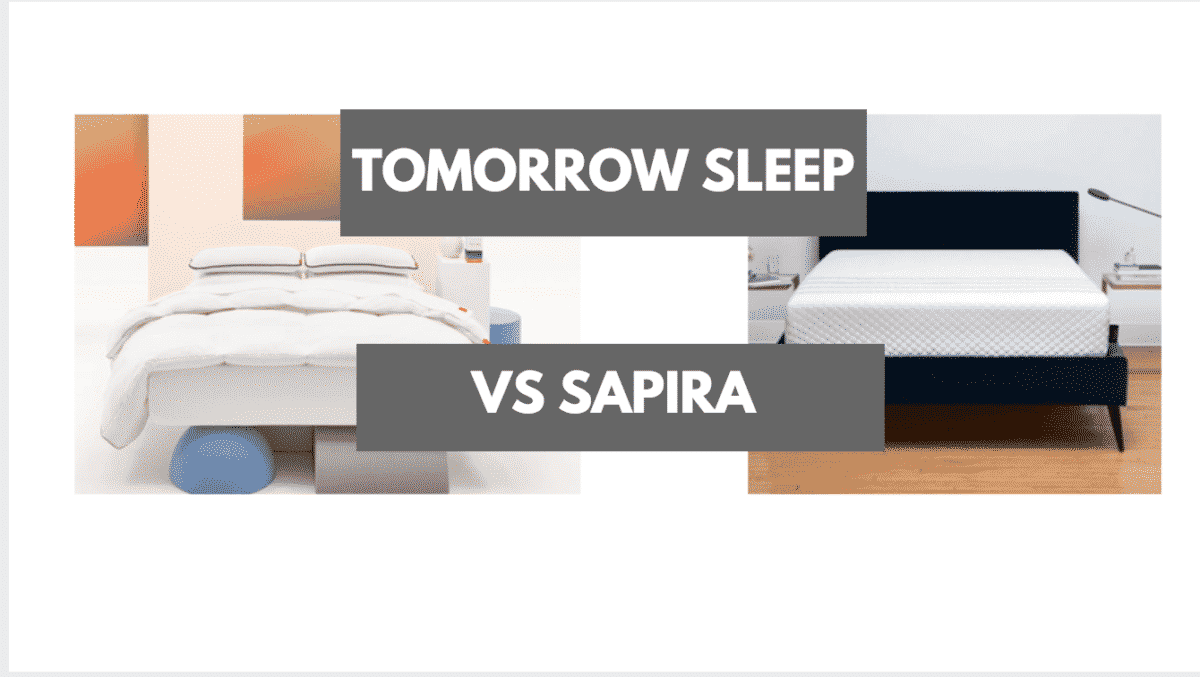 Tomorrow Sleep vs Leesa Sapira Hybrid Comparison - Mattress Clarity